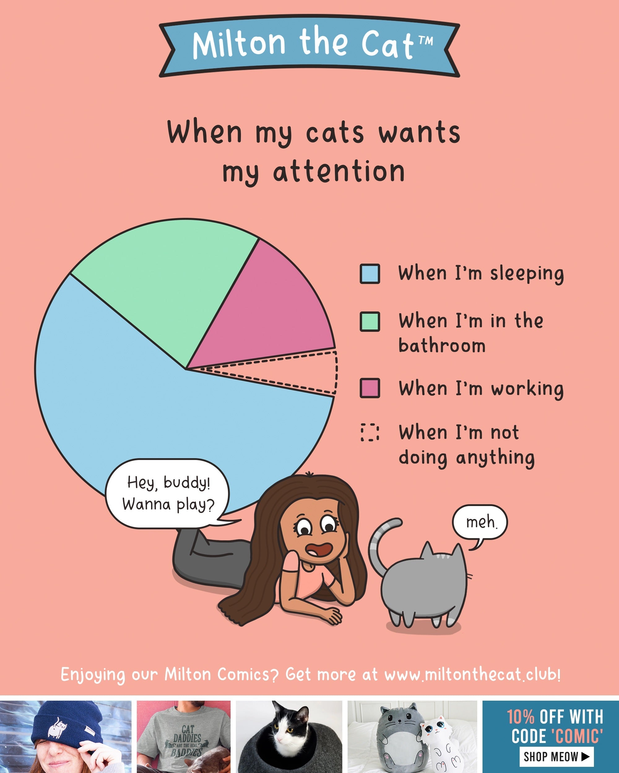 When My Cats Want Attention – Meowingtons