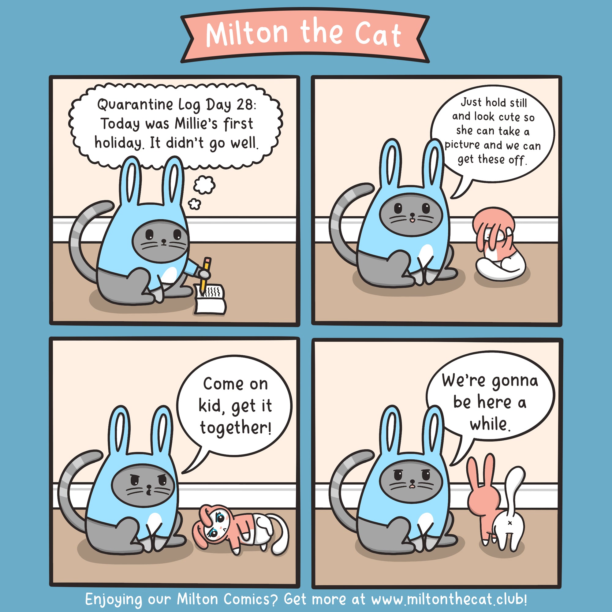 Quarantine Log: Day 28 – Meowingtons