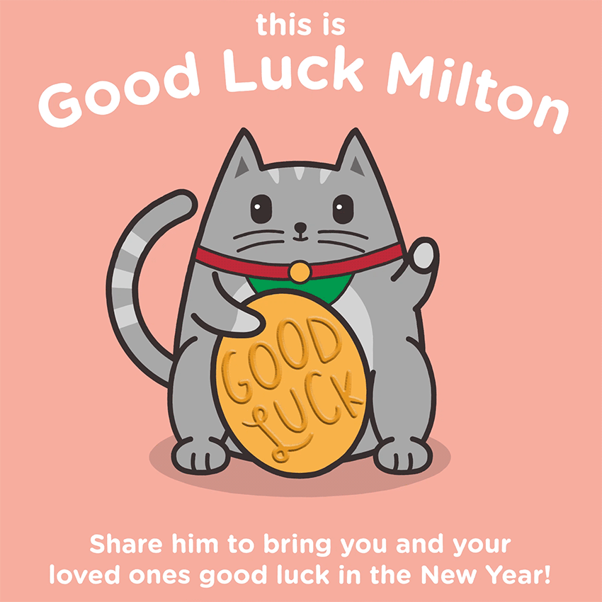 Good Luck Milton – Meowingtons