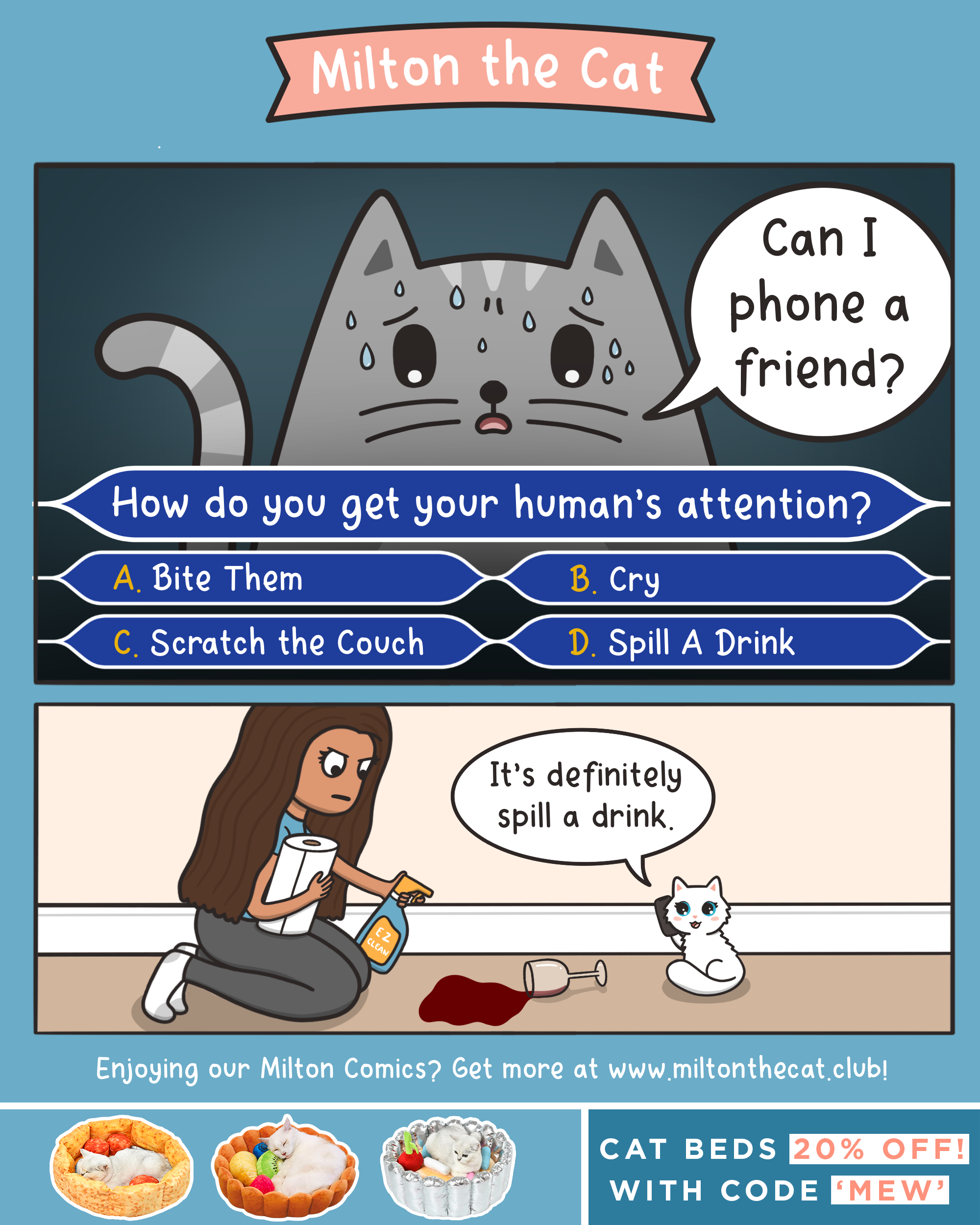 Who Wants To Be a Meowllionaire – Meowingtons