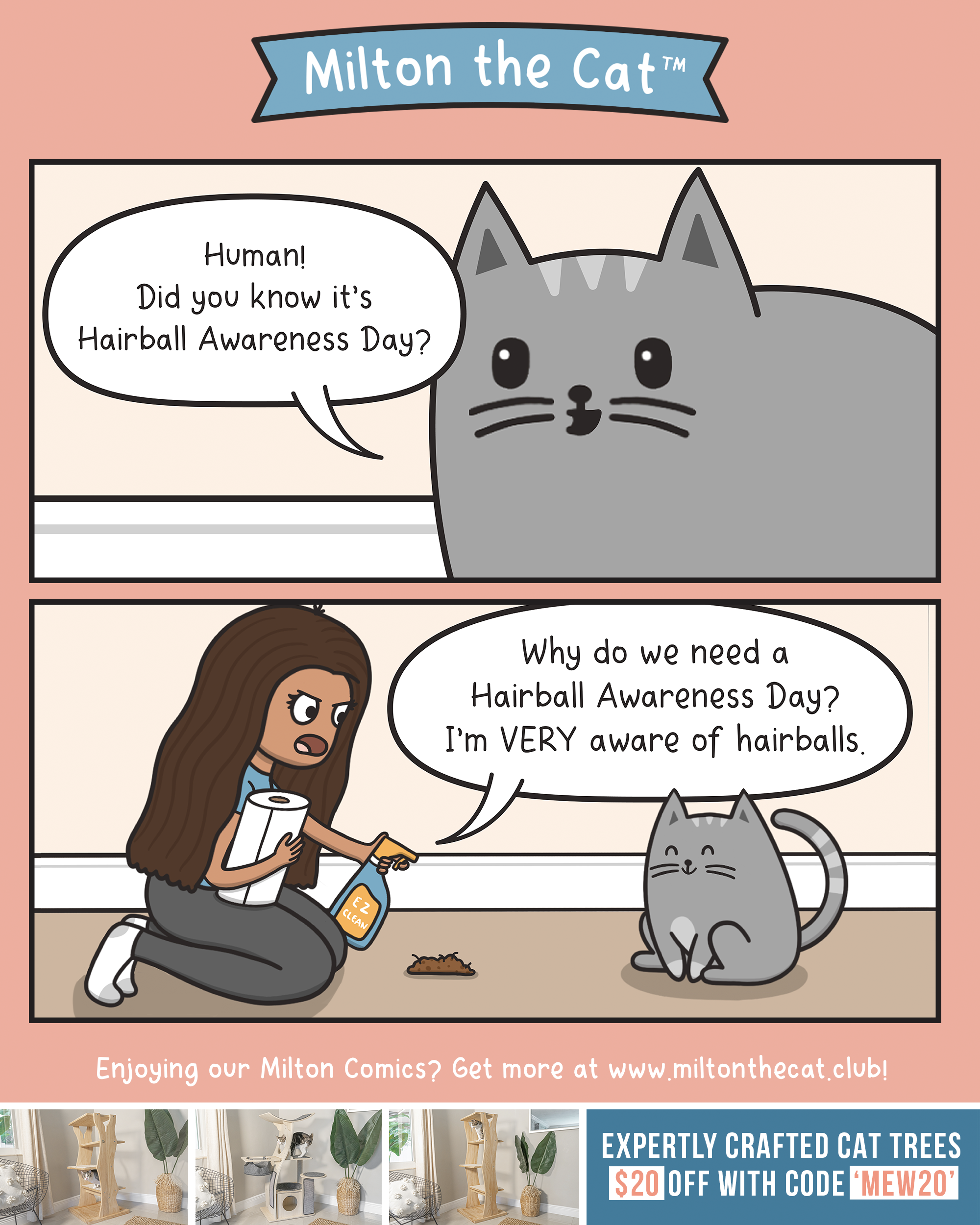 Happy Hairball Awareness Day – Meowingtons