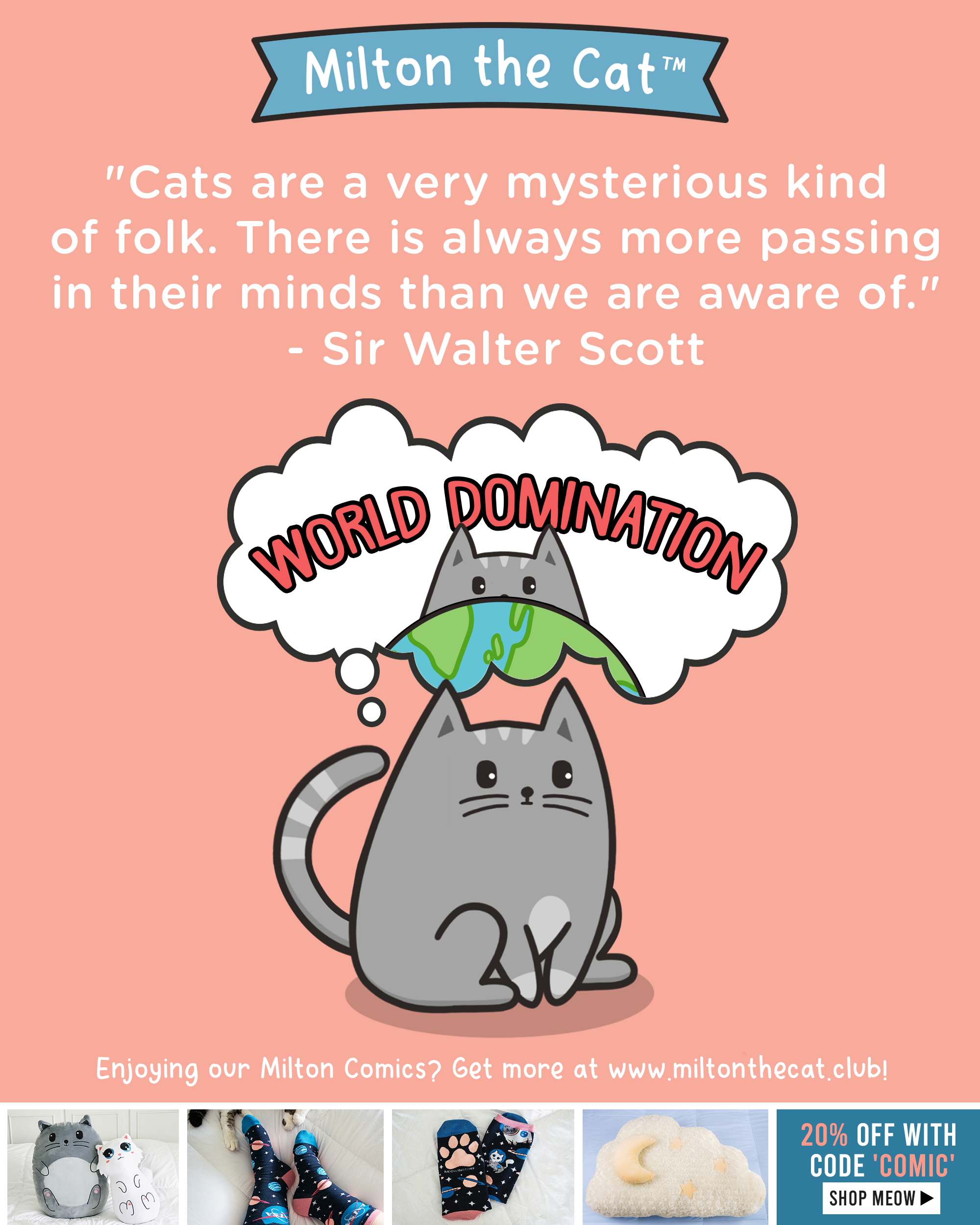 Wednesday Wisdom: Cats Are a Mysterious Kind of Folk – Meowingtons