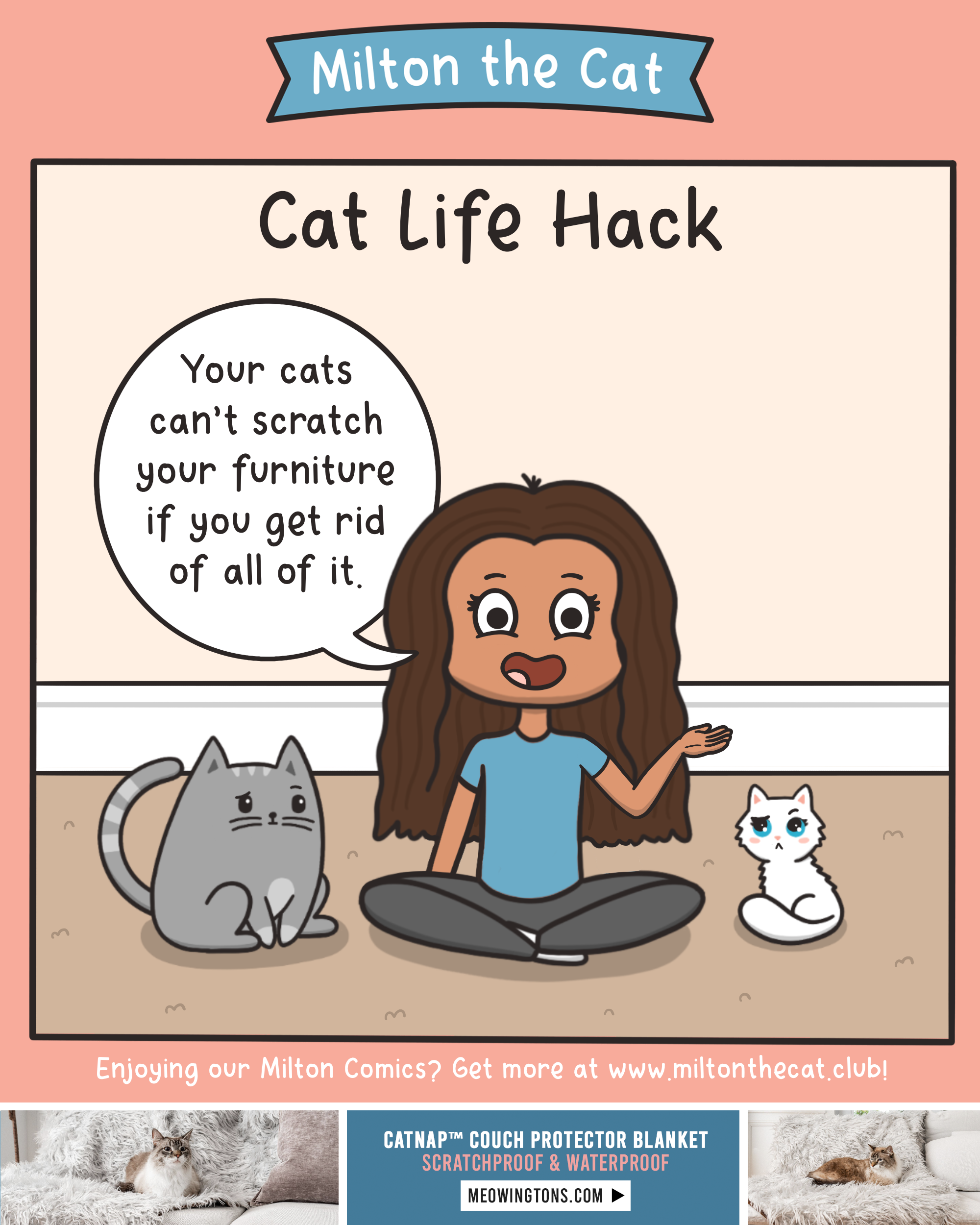 Wednesday Wisdom: Life Hack – Meowingtons