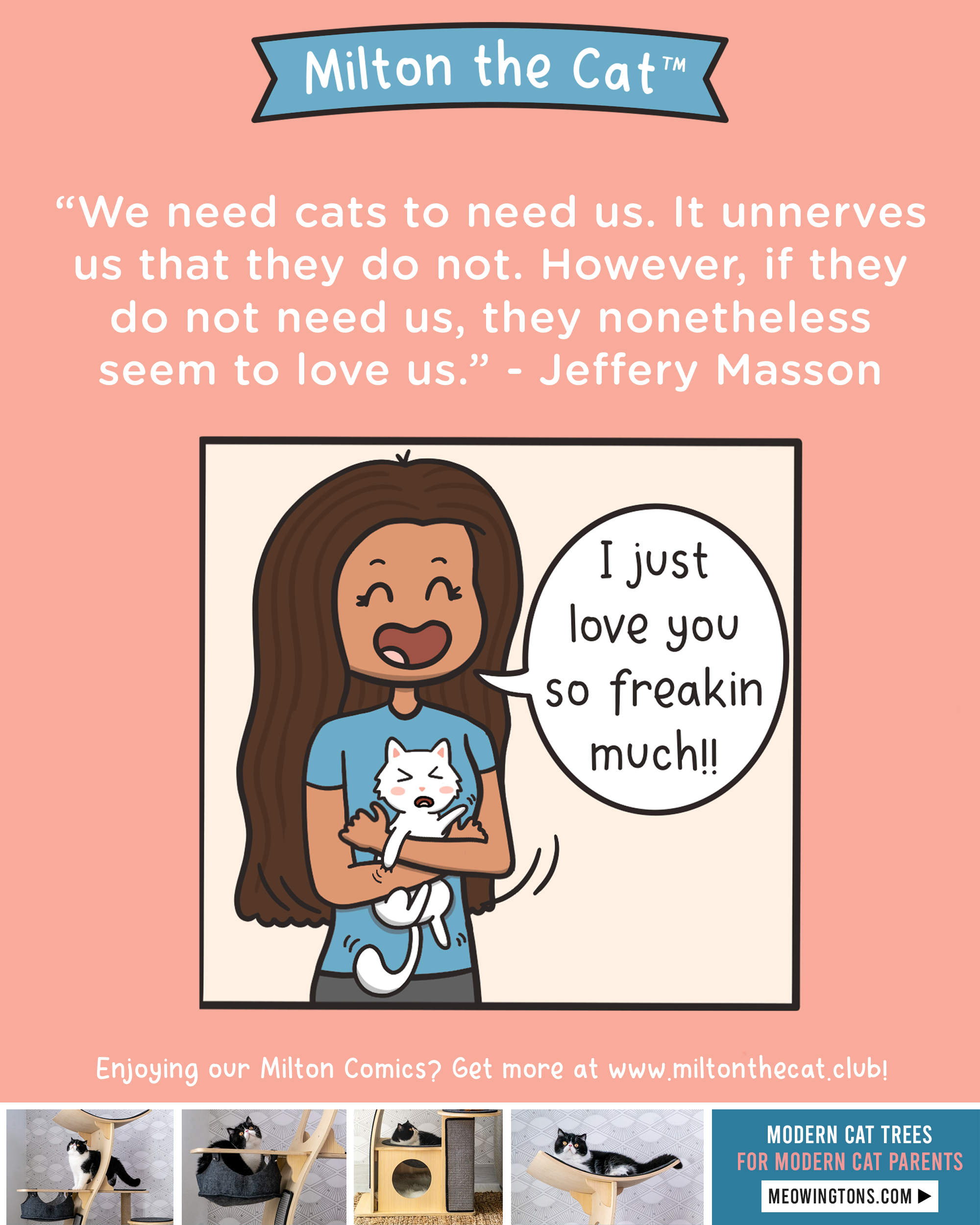Wednesday Wisdom: They Love Us – Meowingtons