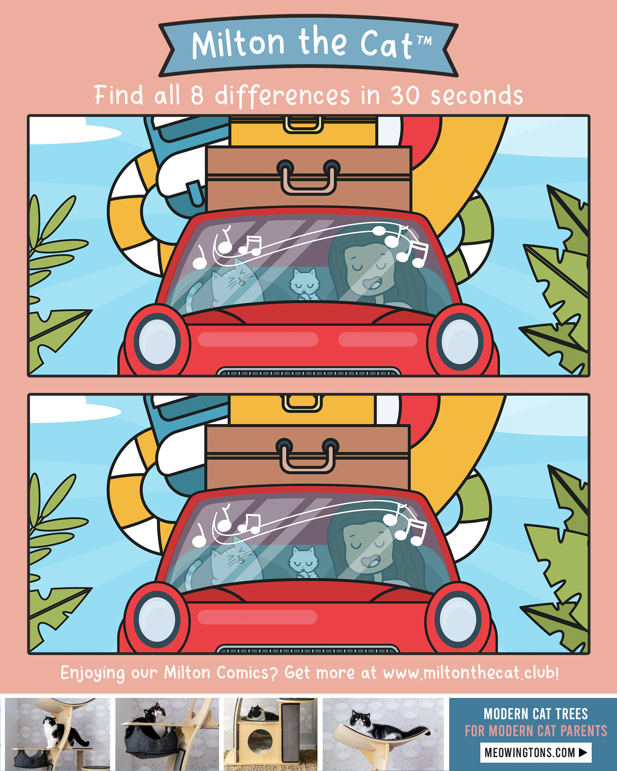 Game Time: Spot the Difference – Meowingtons