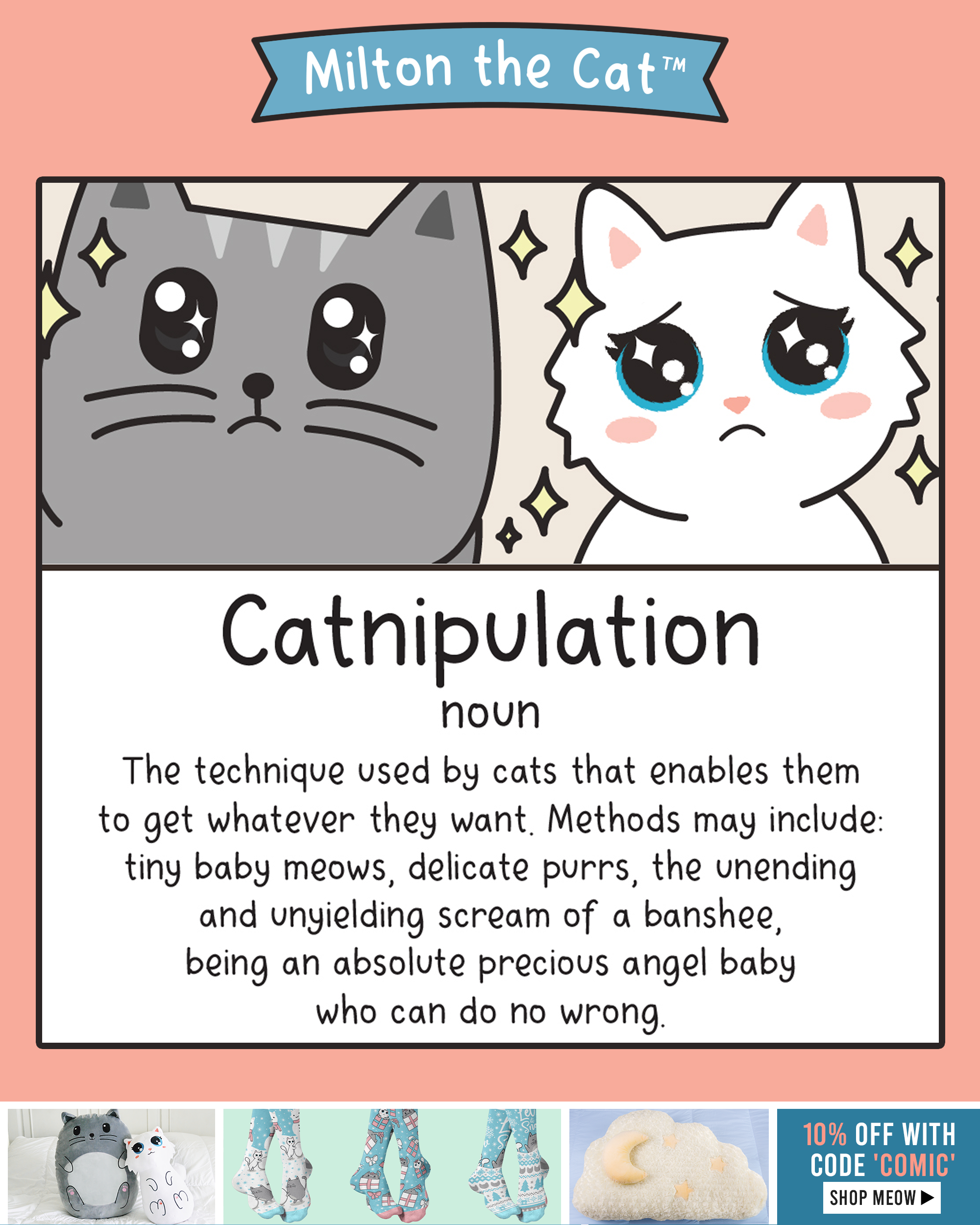 Cat Dictionary: Catnipulation – Meowingtons