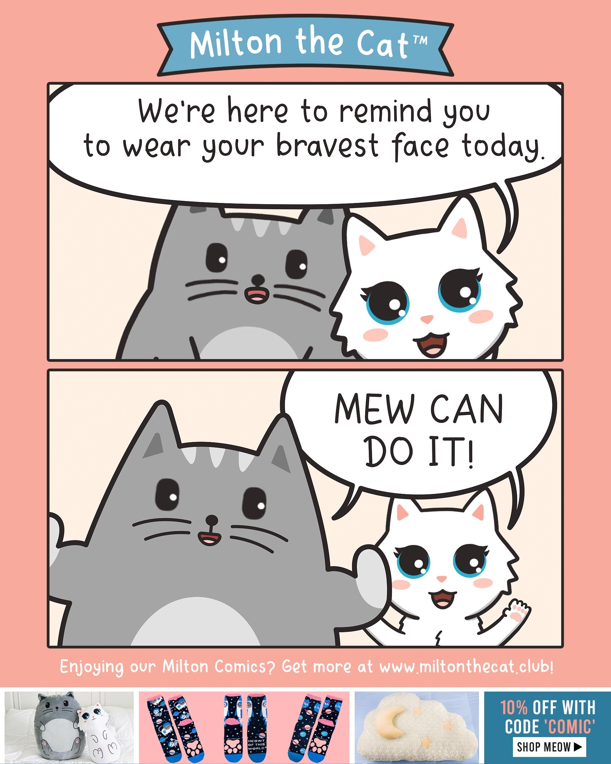 Milton & Millie Are Here To Remind You... – Meowingtons