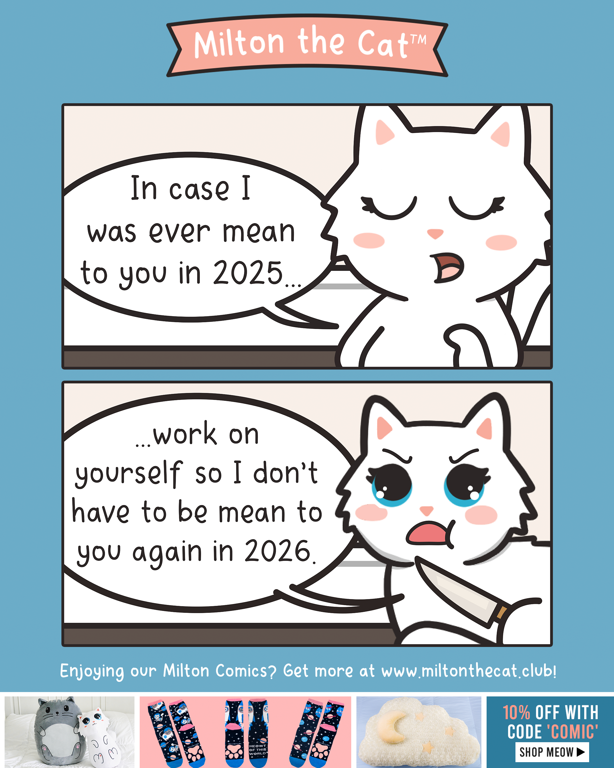 Motivational Millie...She Means Well – Meowingtons