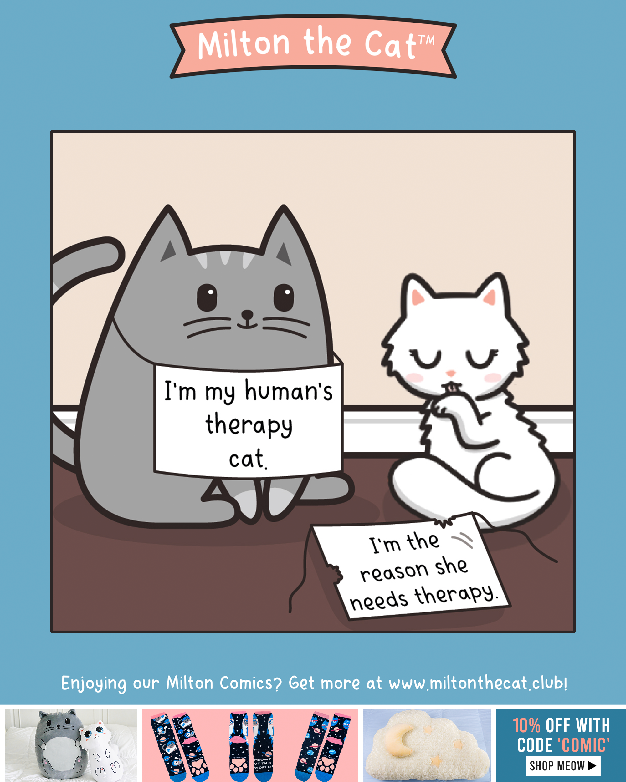 Therapy Cats – Meowingtons