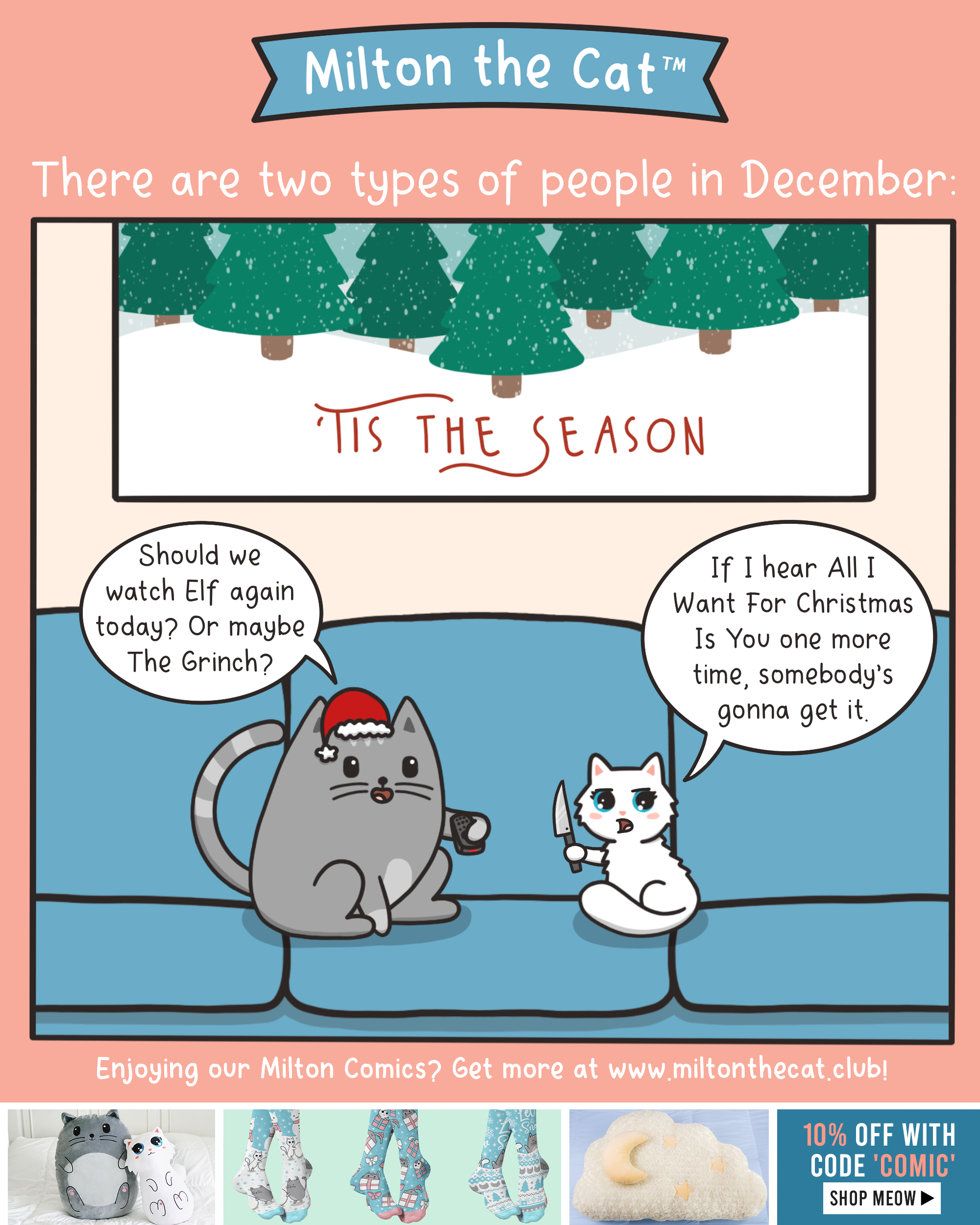 Two Types Of Holiday People – Meowingtons