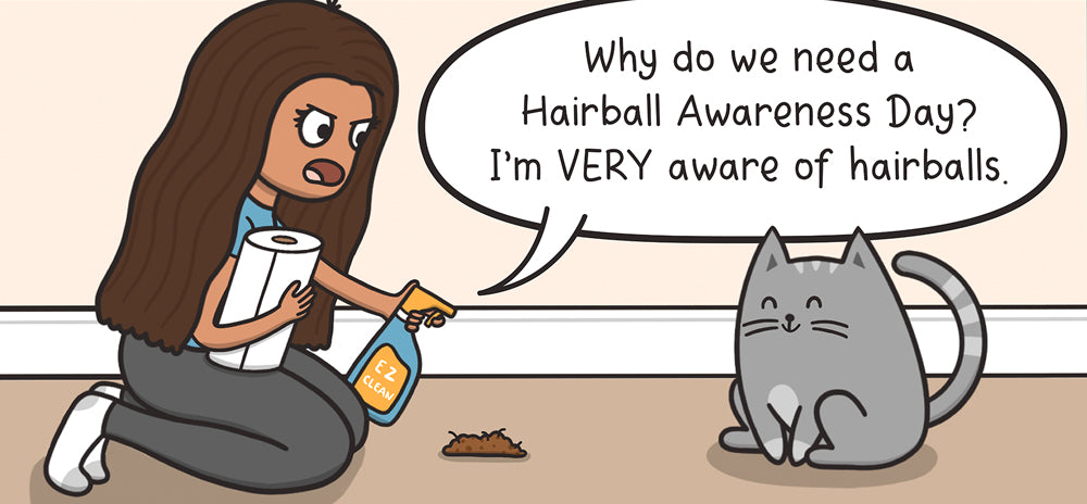 It's Hairball Awareness Day! Tips On How To Reduce Hairballs In Your C ...