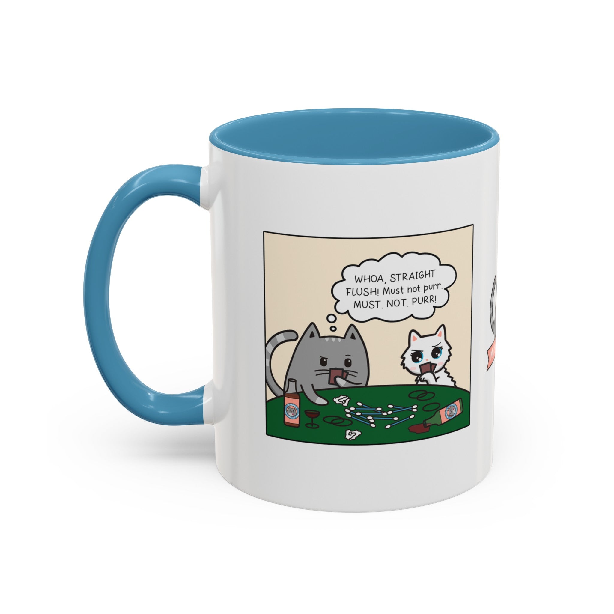 Cat Poker Comic Mug – Meowingtons