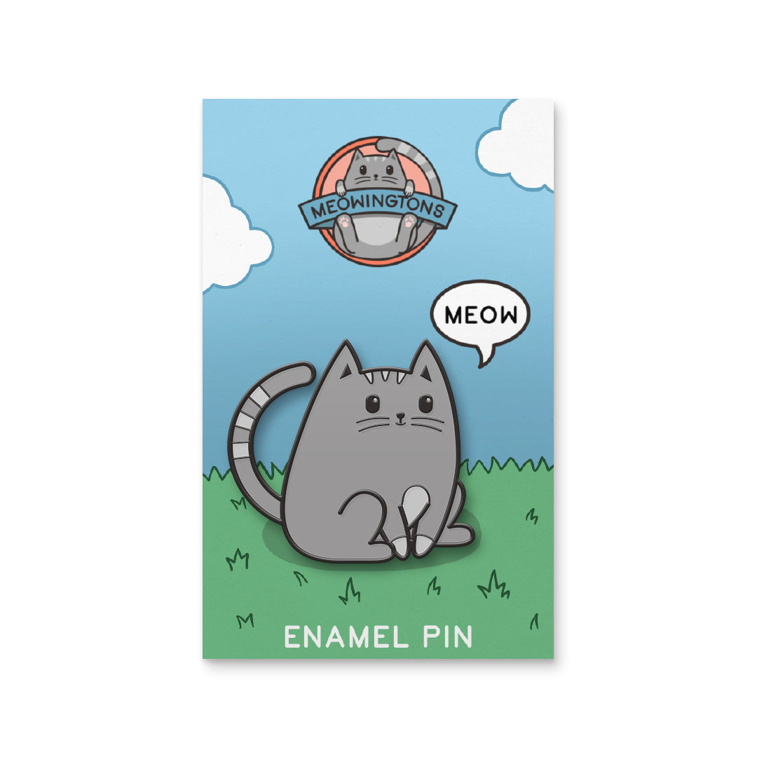 Milton the Cat Pin – Meowingtons